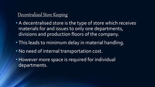 Storekeeping | PPTX