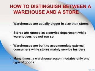 STOREKEEPING PPT SECOND DAY.ppt