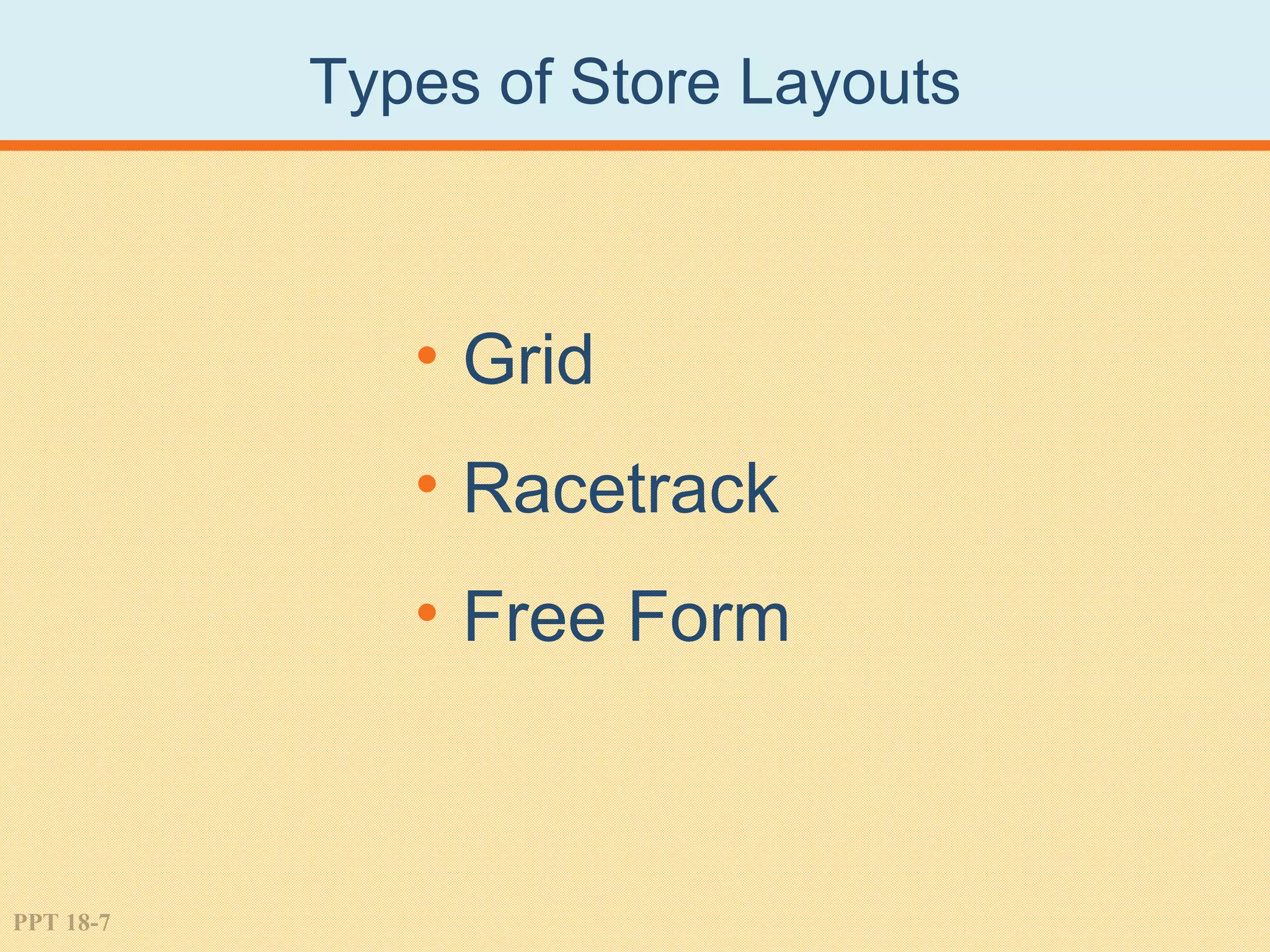 Store layout, design and merchandising | PPT