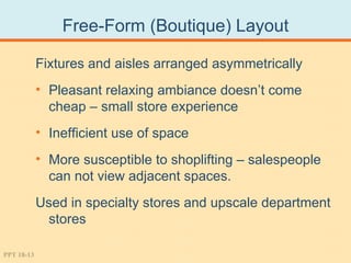 Store layout, design and merchandising | PPT