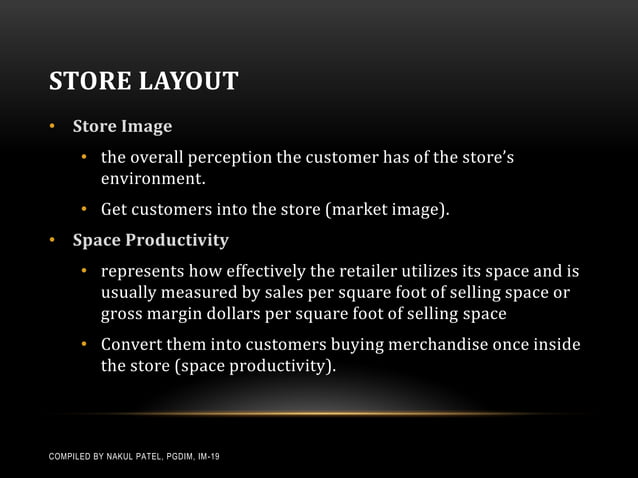 Store Layouts & Planograms | PDF | Retail Industry | Industries