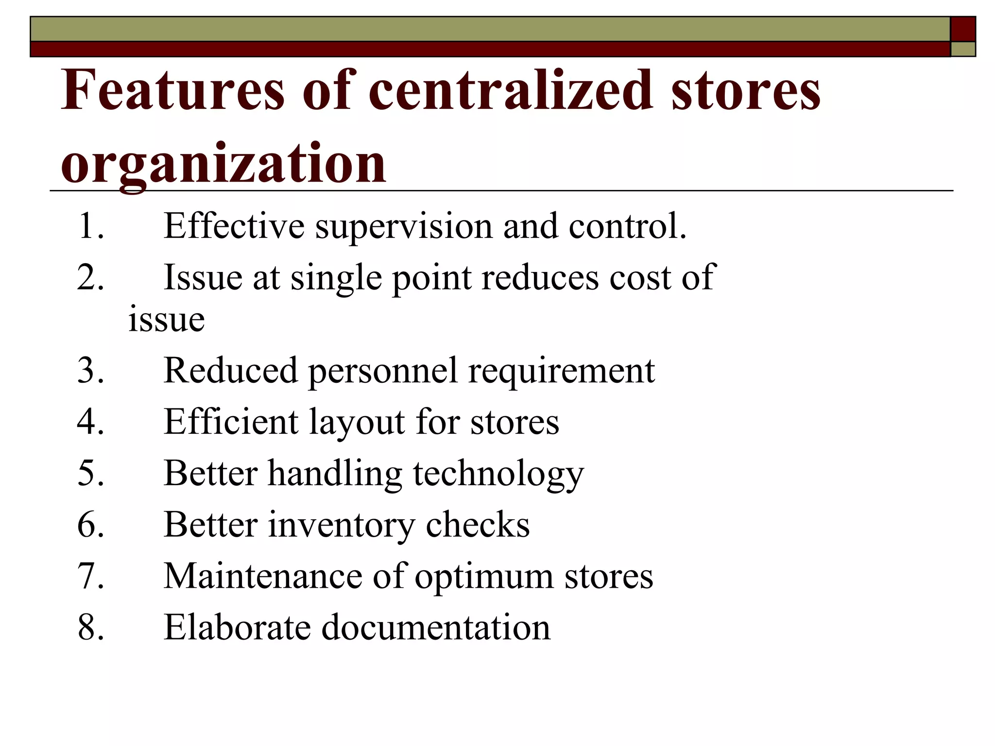 Store management | PPT