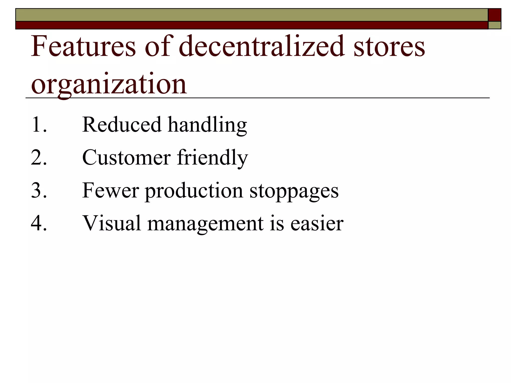 Store management | PPT