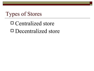 Store management | PPT