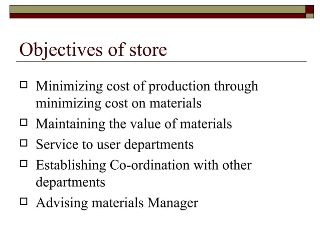 Store management | PPT | Retail Industry | Industries