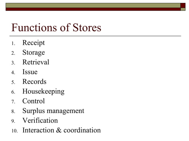 Store management | PPT | Retail Industry | Industries