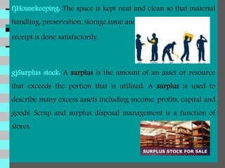 Stores management | PPTX