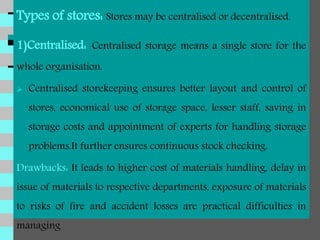 Stores management | PPTX