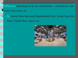 Stores management | PPTX