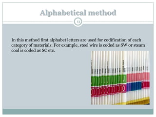 Store management & Codification | PPTX