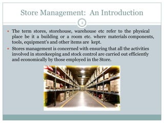 Store management & Codification | PPTX