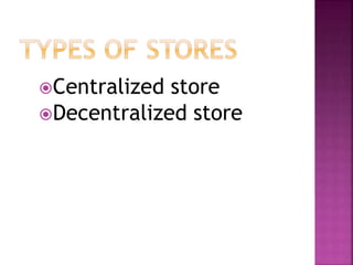 store mgt n maintenance.ppt