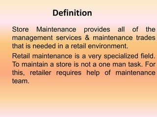 store mgt n maintenance.ppt