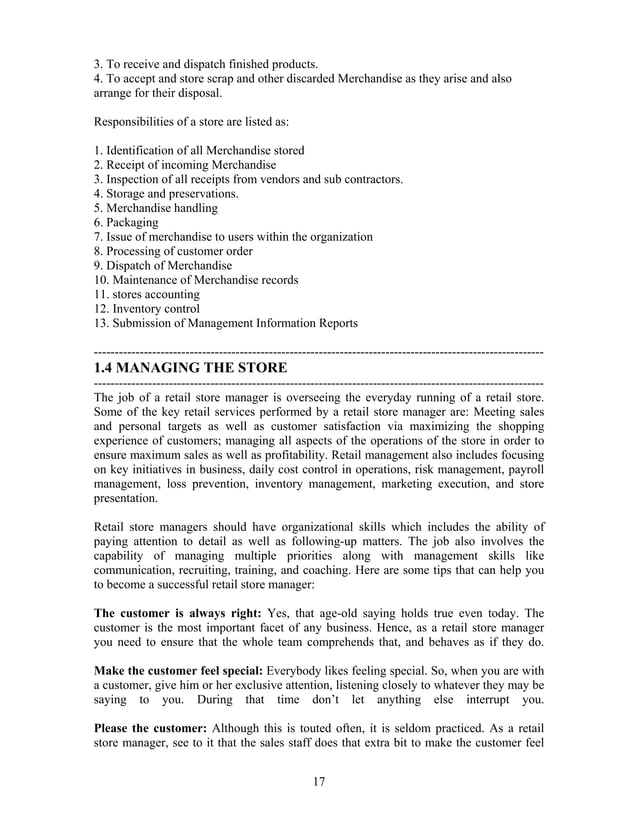 Store Operations & Management ( PDFDrive ).pdf | Retail Industry ...