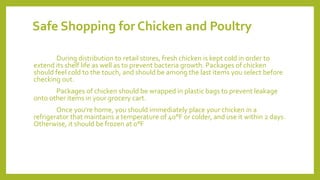 Store poultry and game bird | PPTX