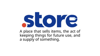 Store Records (Definition, Terminologies)pptx | PPTX