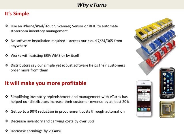 Storeroom inventory management