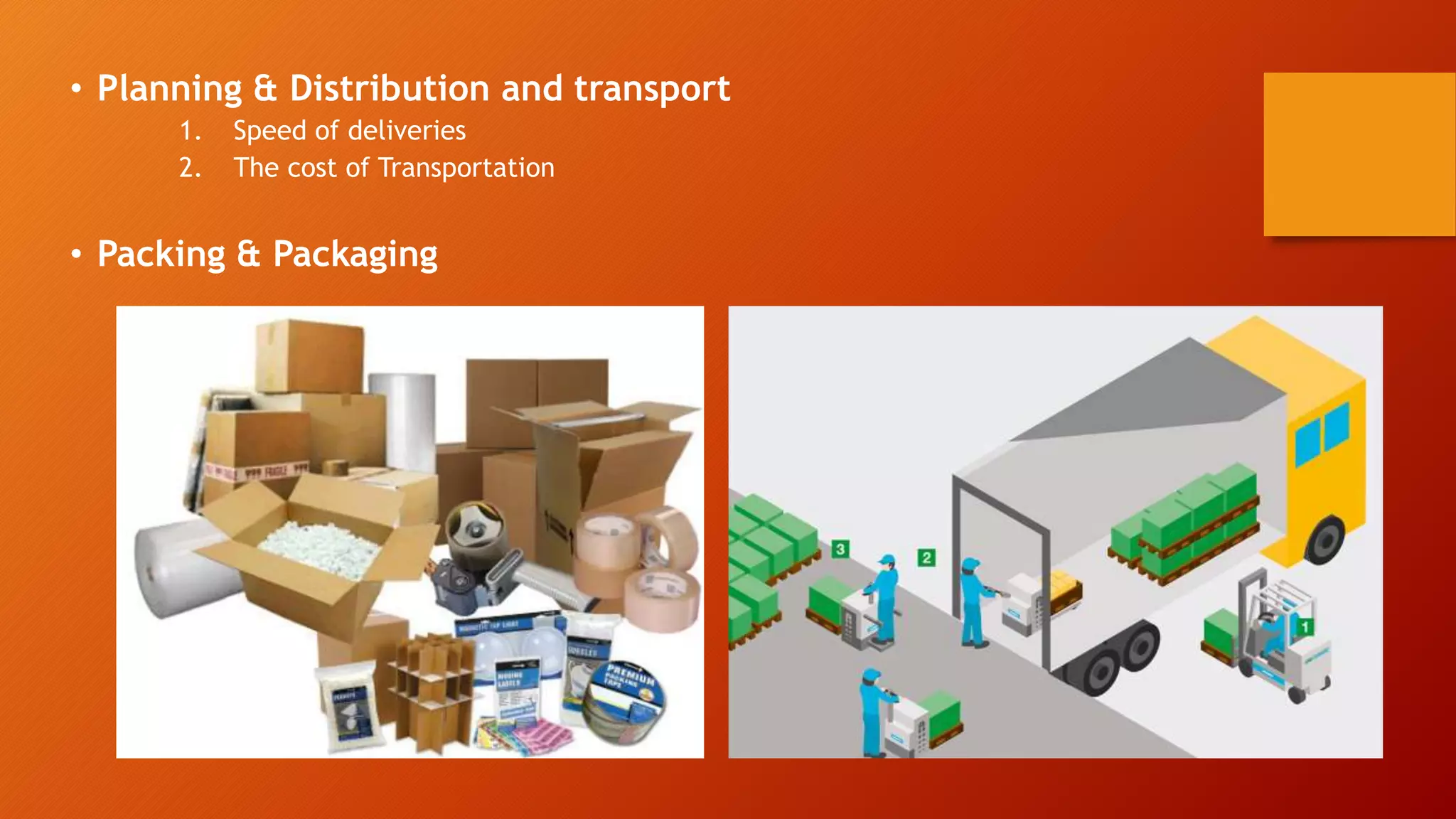 Stores Distribution and Transportation | PPTX