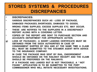 Stores Management | PPT