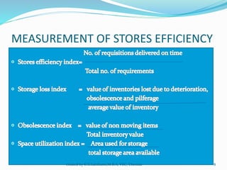 Stores management | PPTX