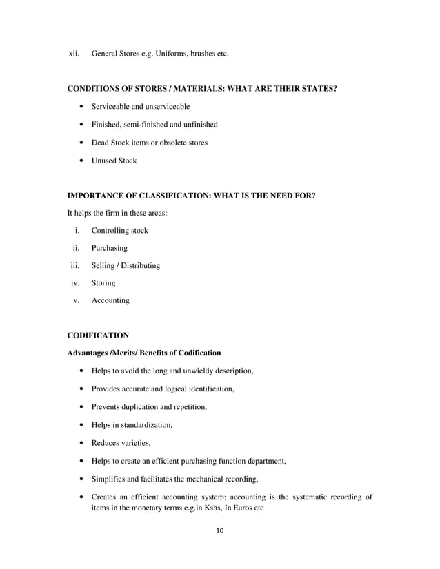 Stores management and stock control | PDF | Logistics | Business