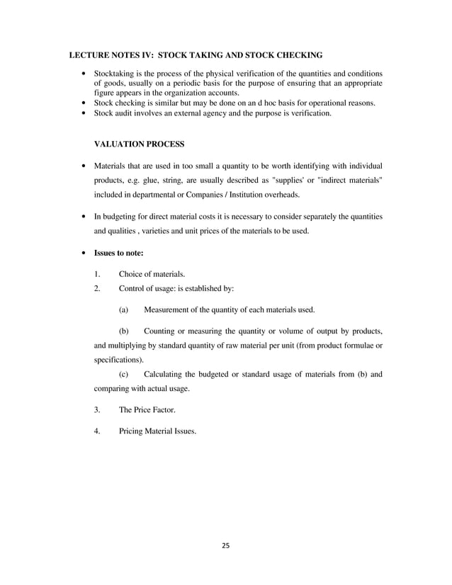 Stores management and stock control | PDF | Logistics | Business