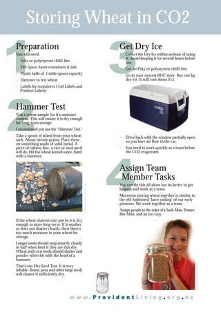 How To Store Wheat | PDF
