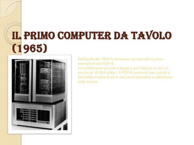 Storia dei computer | PPT