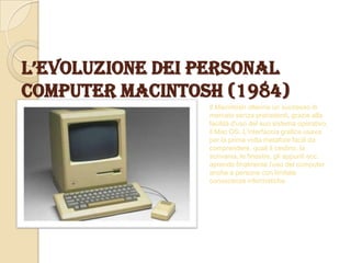 Storia dei computer | PPTX | Computing | Technology & Computing