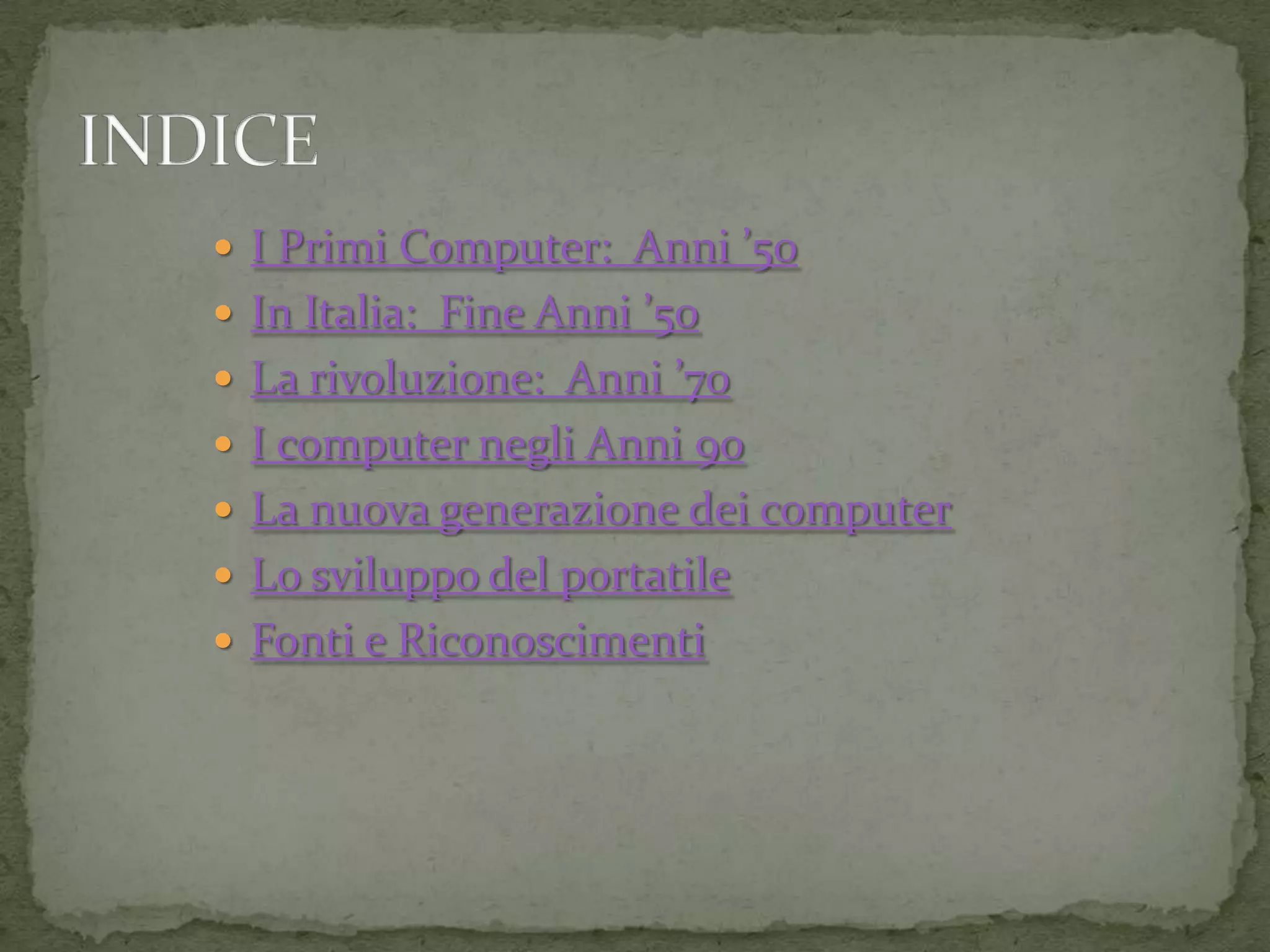 Storia del computer | PPTX