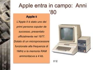 Storia del computer:dagli anni 50' ad oggi... | PPTX