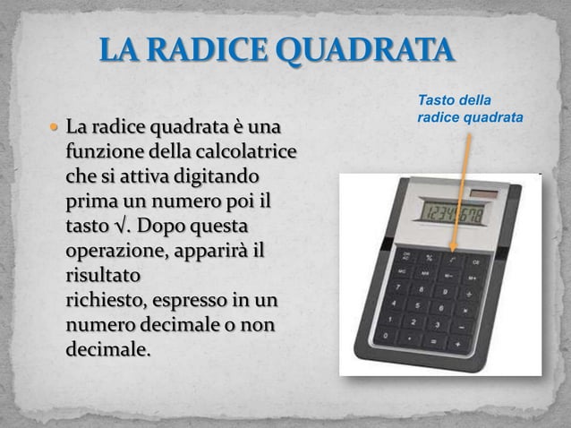 Storia della calcolatrice | PPSX | Science