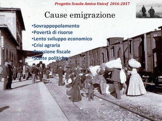 Storia dell'emigrazione italiana | PPT