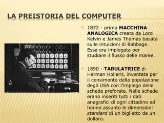Storia dell'informatica | PPT