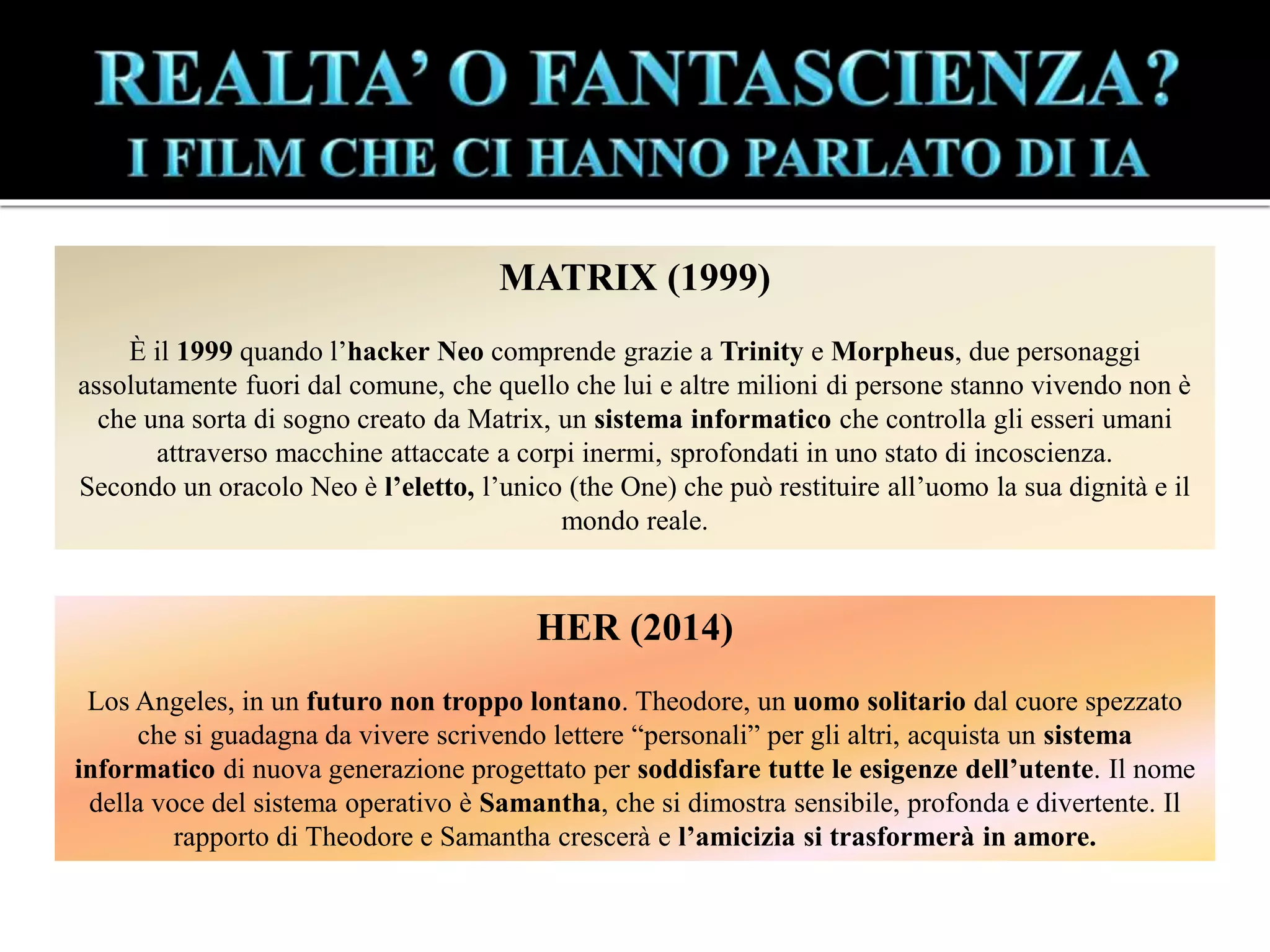 Storia dell intelligenza artificiale | PPTX