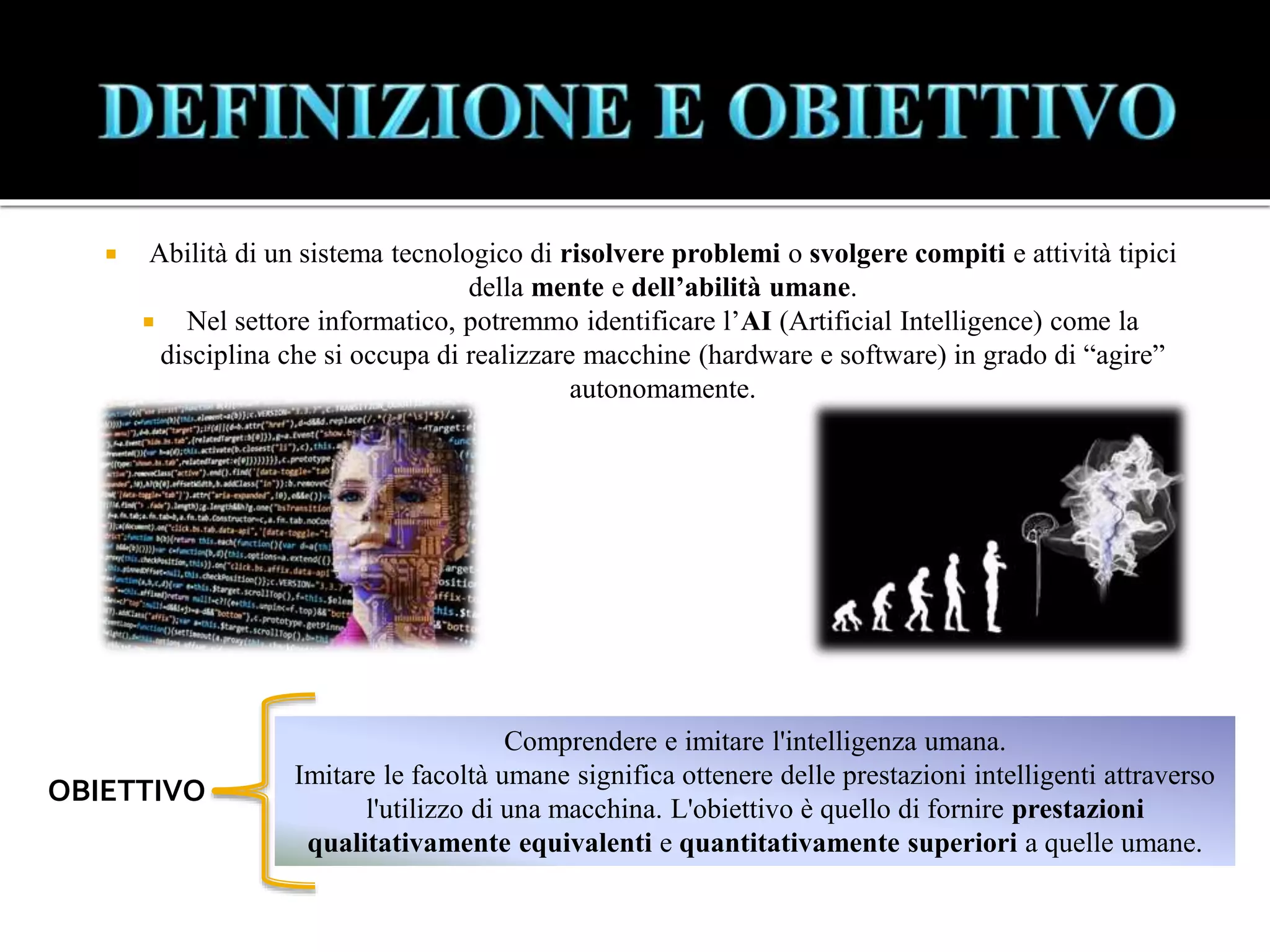 Storia dell intelligenza artificiale | PPTX