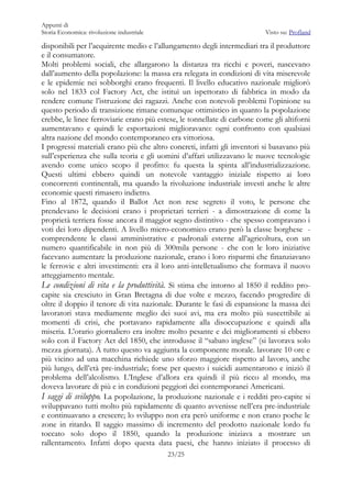 Appunti di Storia economica: rivoluzione industriale | PDF