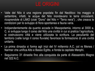 Storia Egitto | PPTX