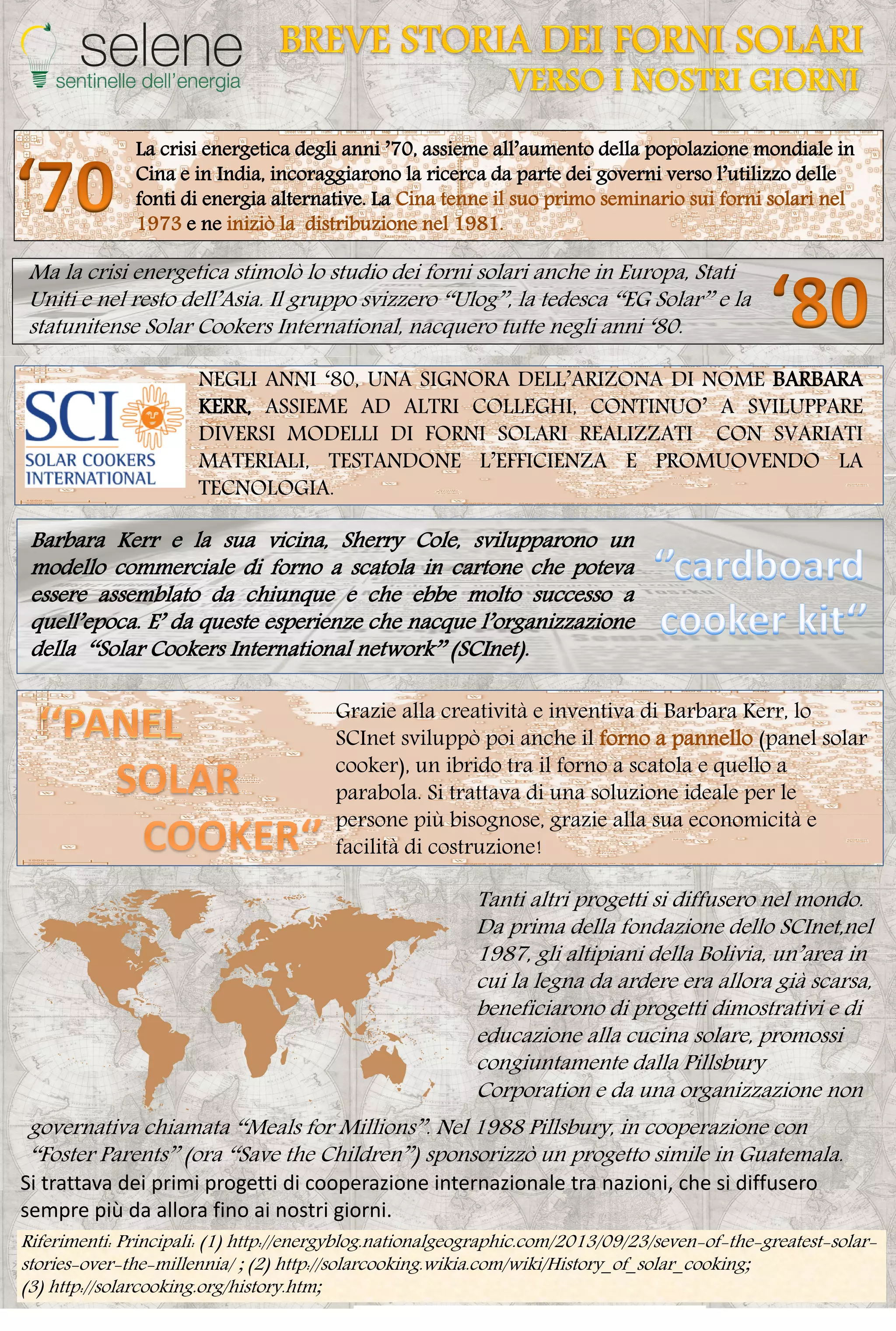 Breve Storia dei Forni Solari | PDF