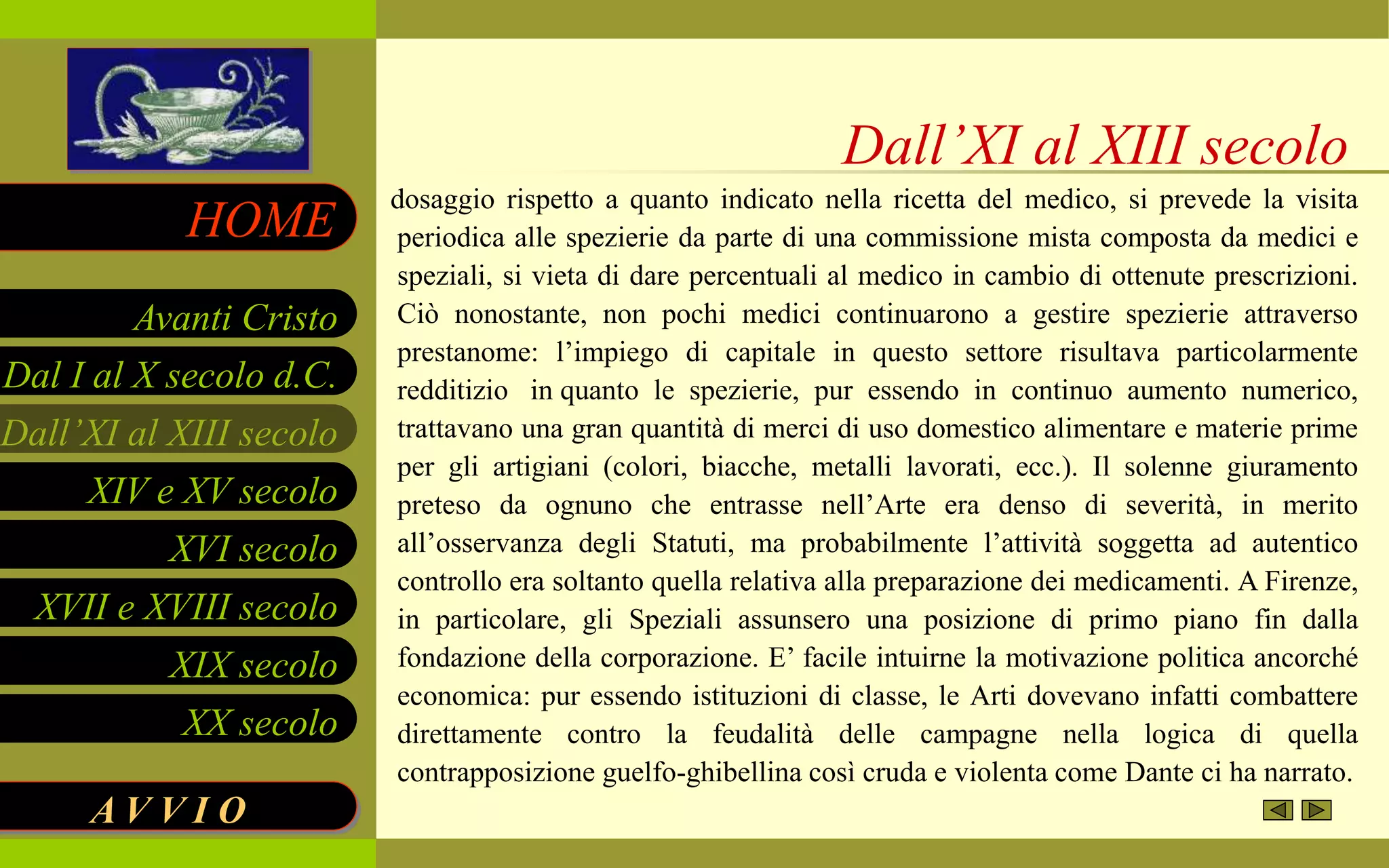 R, Villano . Cenni di storia farmaceutica: secoli. XI-XIII | PPT