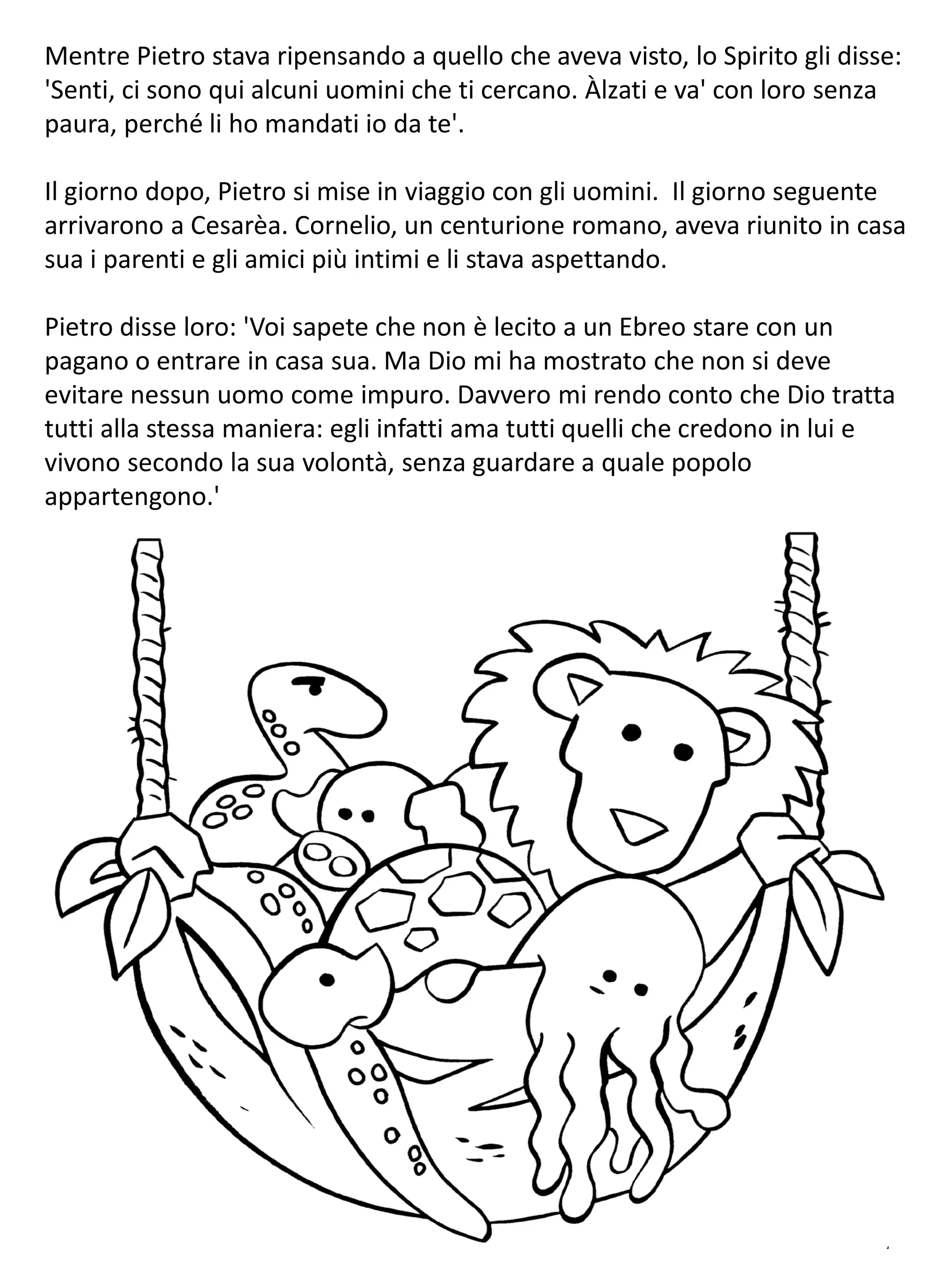 Storie dal Atti degli Apostoli per bambini - libro da colorare | PDF