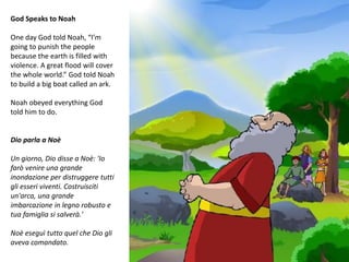 Storie della Bibbia: Ascoltare Dio - Bible Stories: Hearing from God | PPT