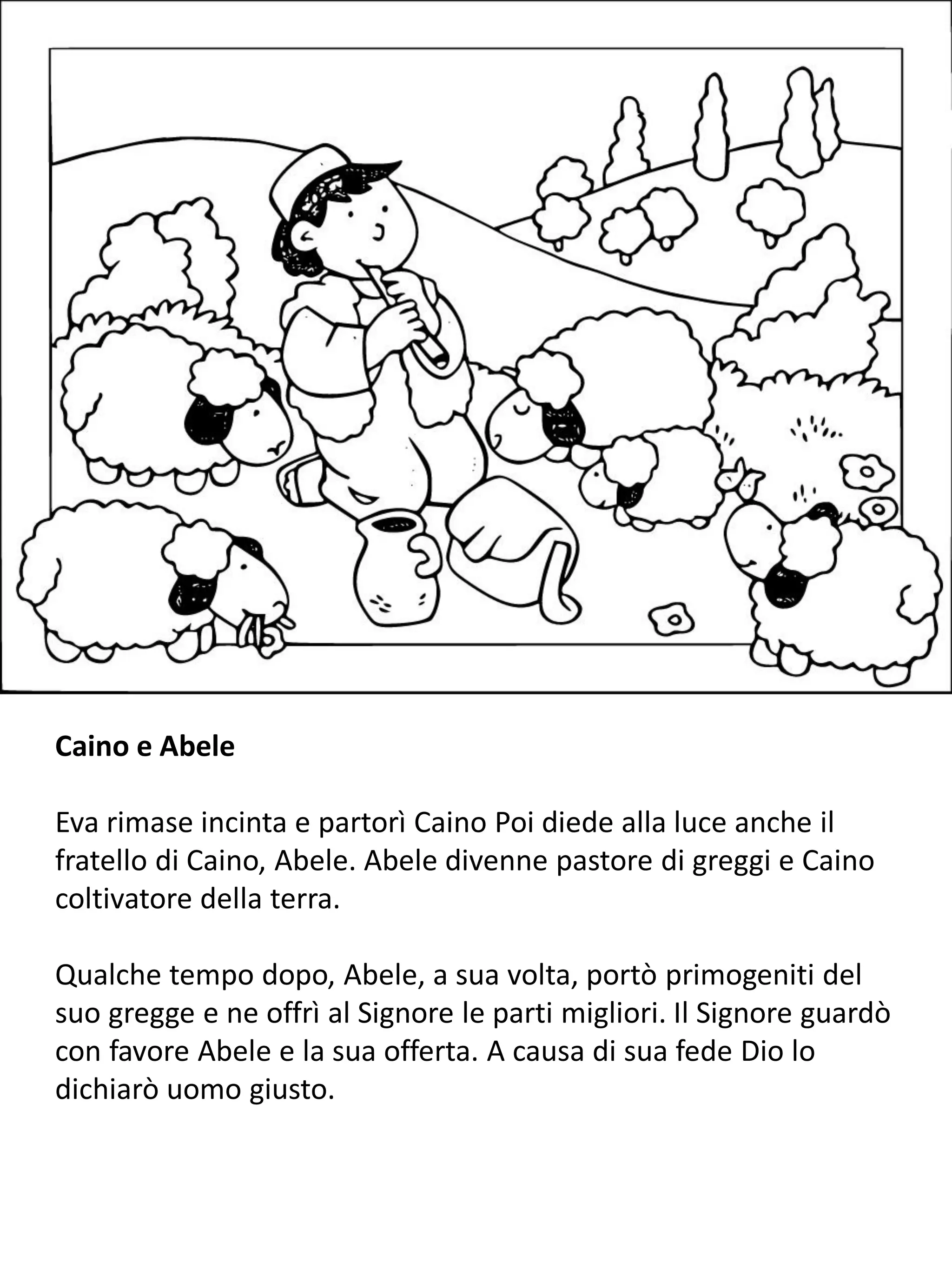 Storie dell'Antico Testamento per i bambini - Libro da colorare | PDF