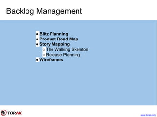 Stories, Backlog & Mapping | PDF