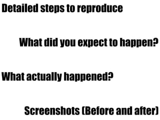 Stories, defects and tasks | PPTX