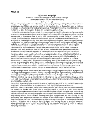 Stories filipino 2 nd | DOCX