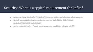 Stories from running Kafka on K8S.pdf | Cloud Computing | Internet