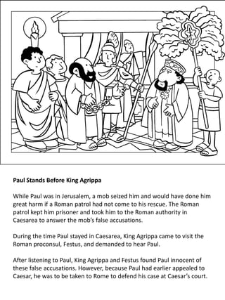 Coloring Pages Apostle Paul For Kids