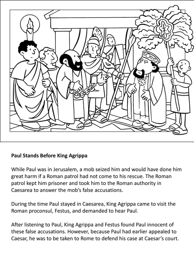 Stories from the Book of Acts for Children - Coloring Book | PDF ...