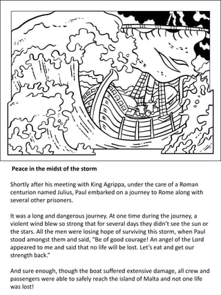 Stories from the Book of Acts for Children - Coloring Book | PDF